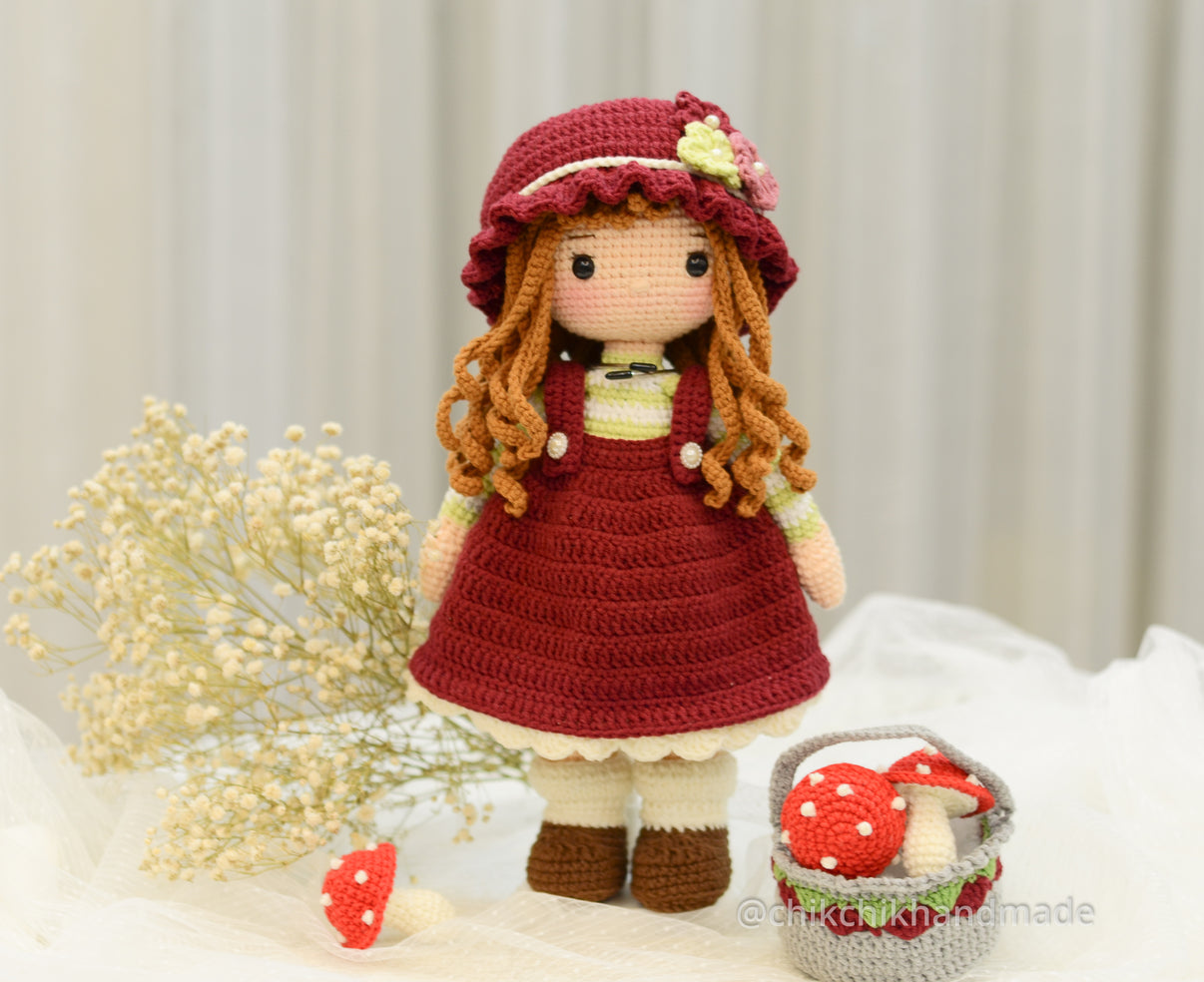 Crochet Doll Pattern, Amigurumi Doll, ANNIE Doll, PDF in English, Fran ...