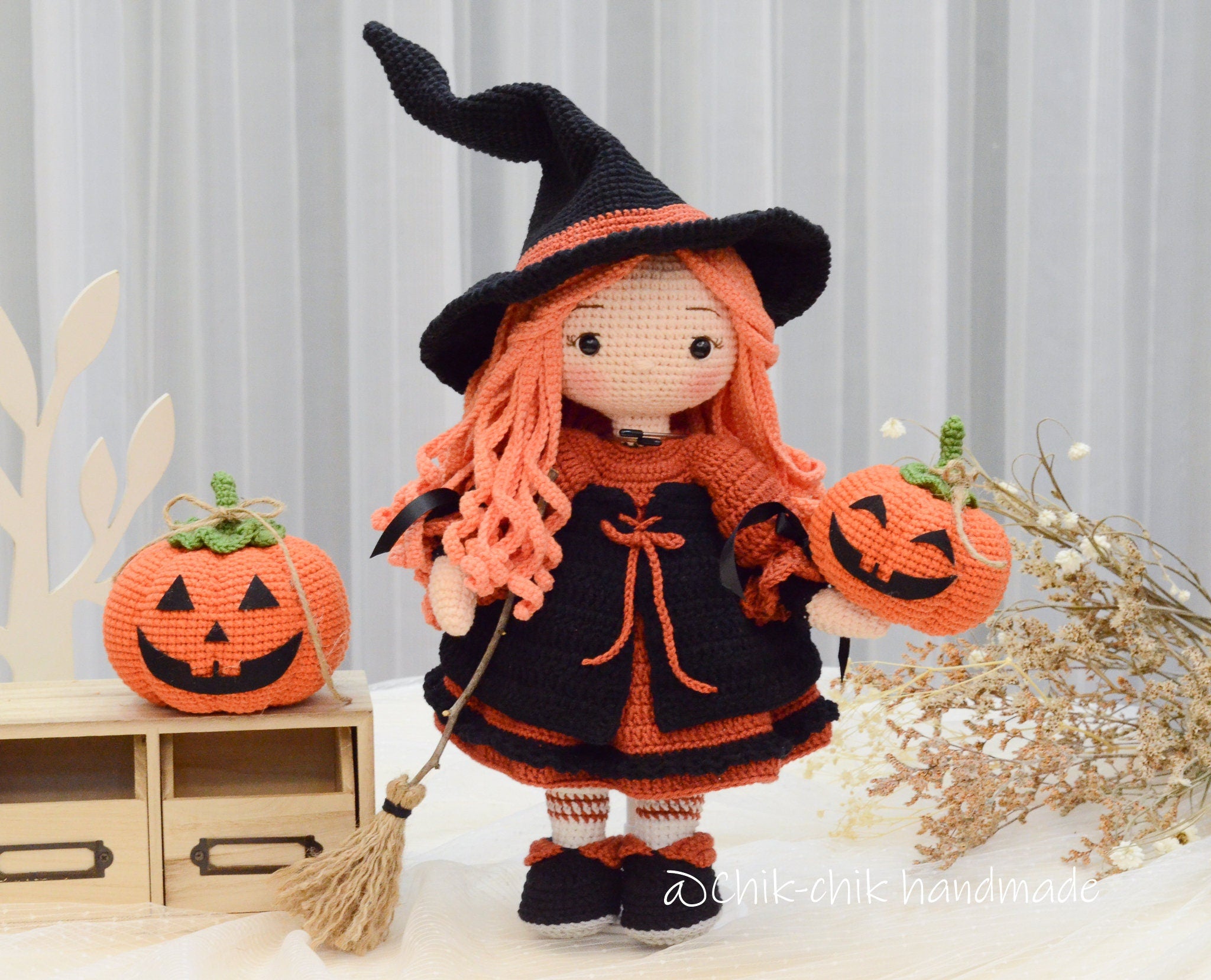 Crochet witch doll pattern store